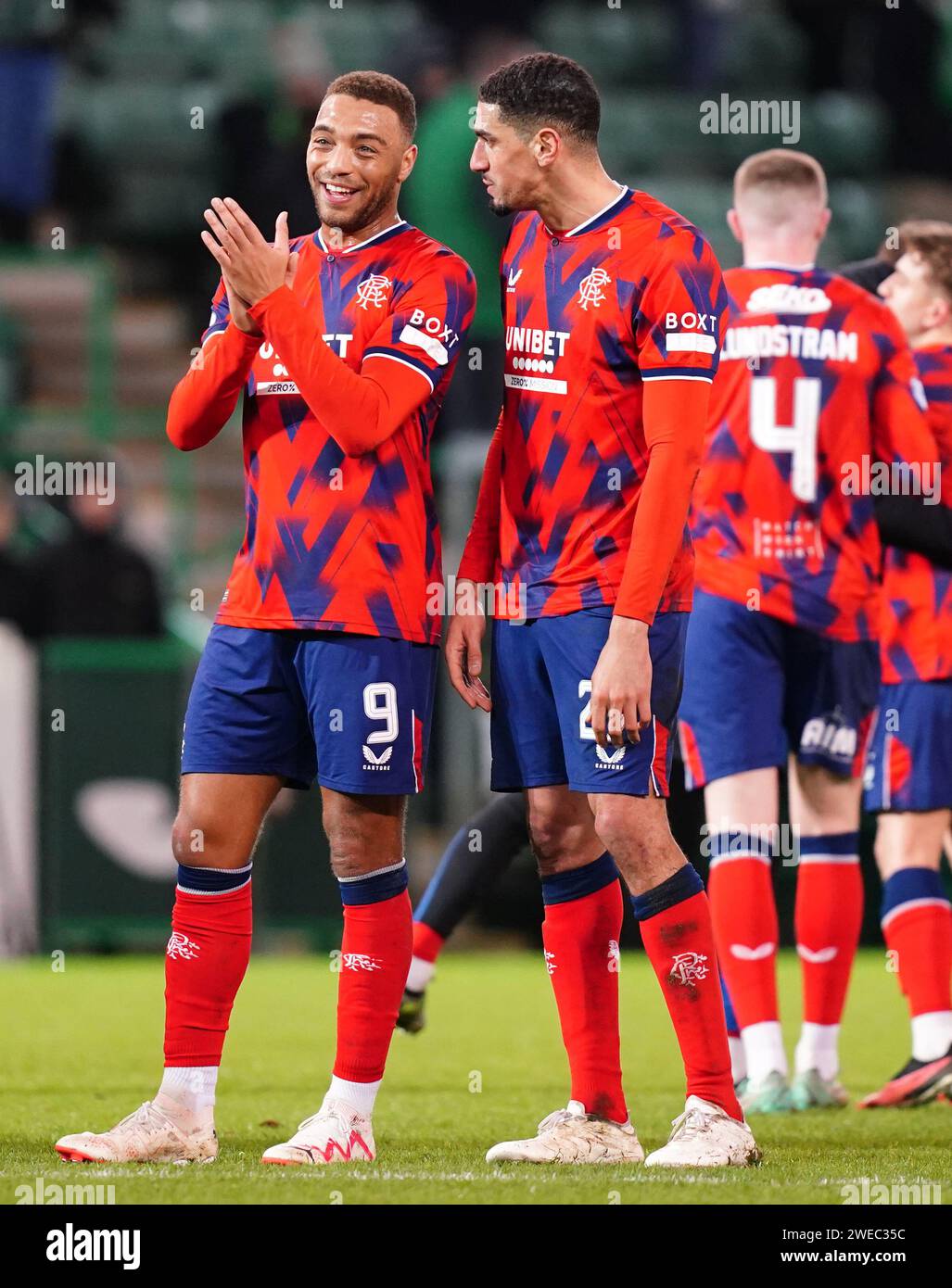 Cyriel dessers rangers 2024 hi-res stock photography and images - Alamy