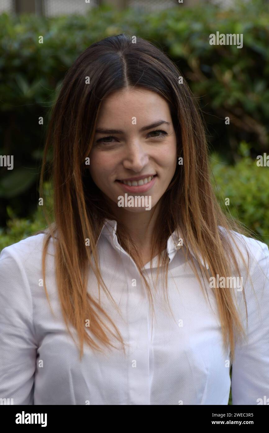 News - photocall La lunga notte Aurora Ruffino during photocall La ...