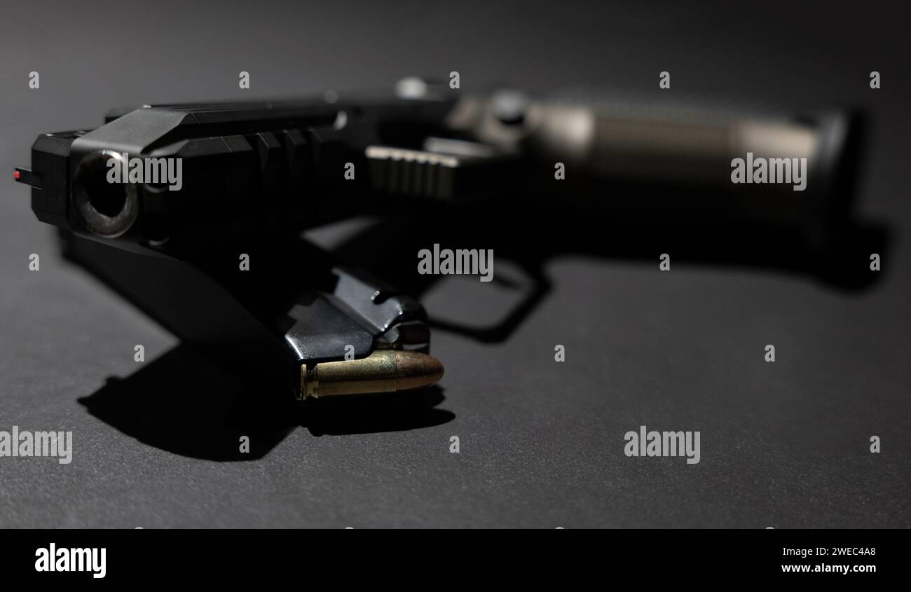 Elegant pistol hi-res stock photography and images - Alamy