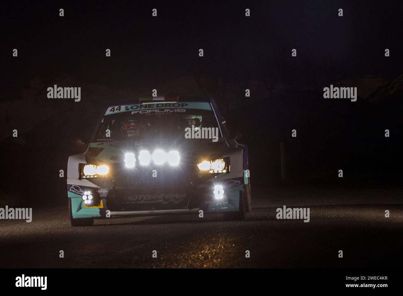 44 MARCHINO Filippo, OMETTO Pietro Elia, Skoda Fabia Evo Rally2, action ...