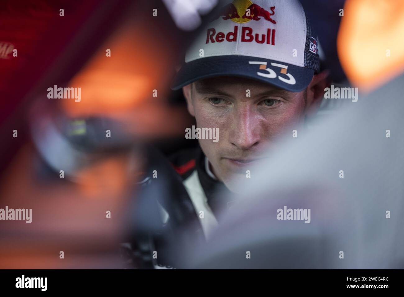 EVANS Elfyn, Toyota GR Yaris Rally1, portrait during the Rallye Automobile Monte Carlo 2024, 1st ...