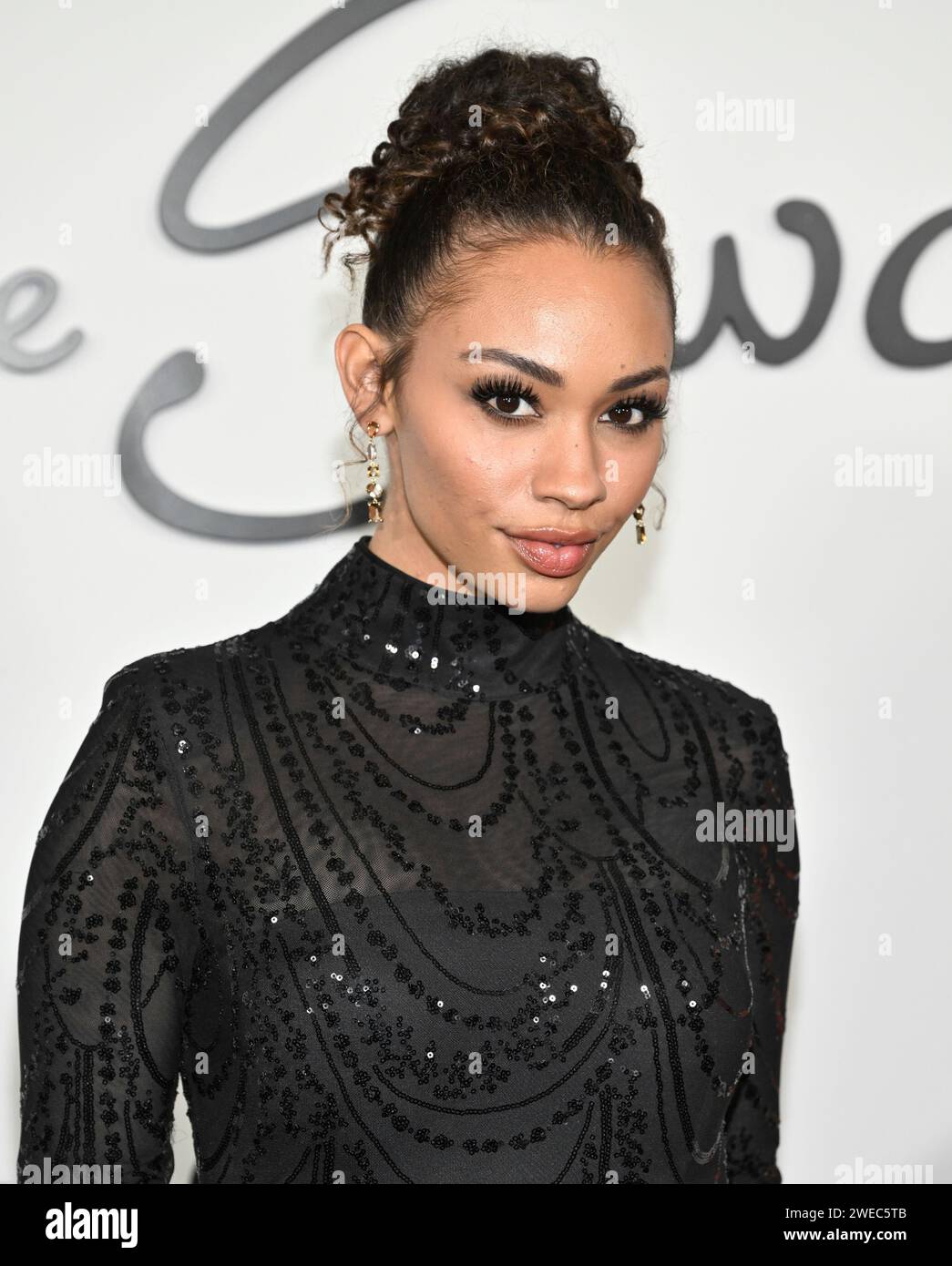 Taryn Delanie attends the premiere of FX's "Feud: Capote Vs. The Swans ...