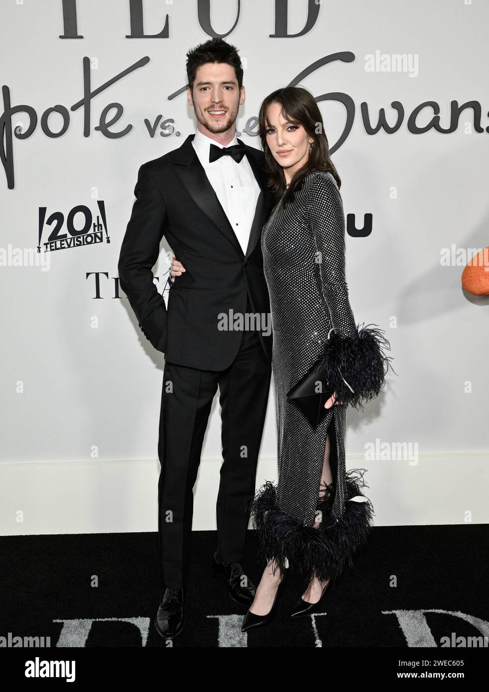 Pico Alexander, left, and Eleanor Lambert attend the premiere of FX's ...
