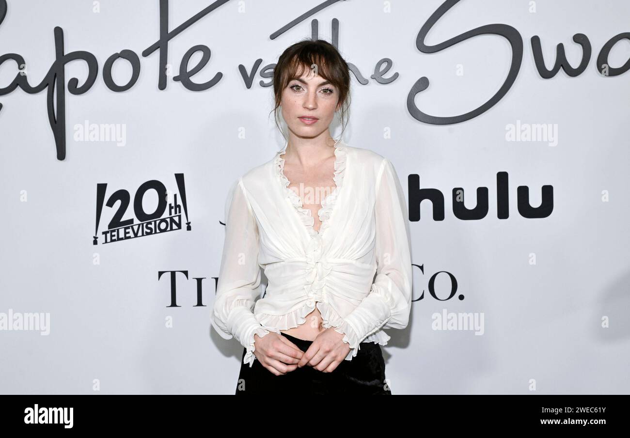 Katarina Tennenbaum attends the premiere of FX's "Feud: Capote Vs. The ...