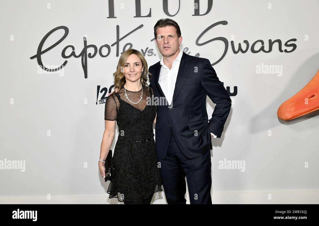 Tiffany & Co. CEO Anthony Ledru, right, and wife Victoria Alianelli ...