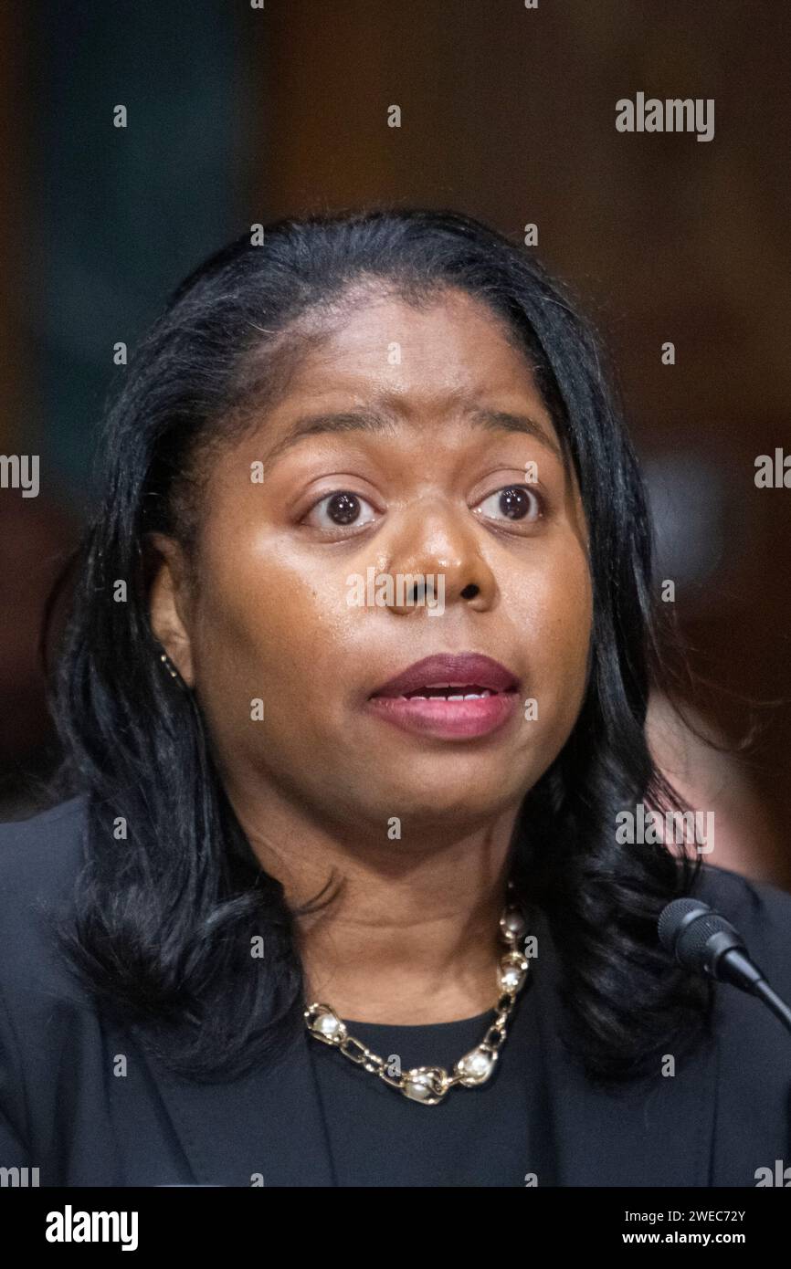 Washington, Vereinigte Staaten. 24th Jan, 2024. Robin Michelle ...