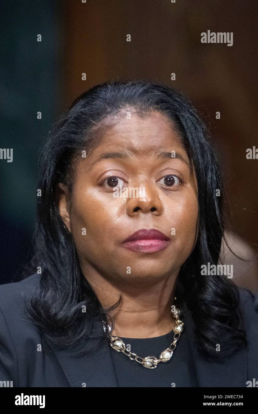 Washington, Vereinigte Staaten. 24th Jan, 2024. Robin Michelle ...