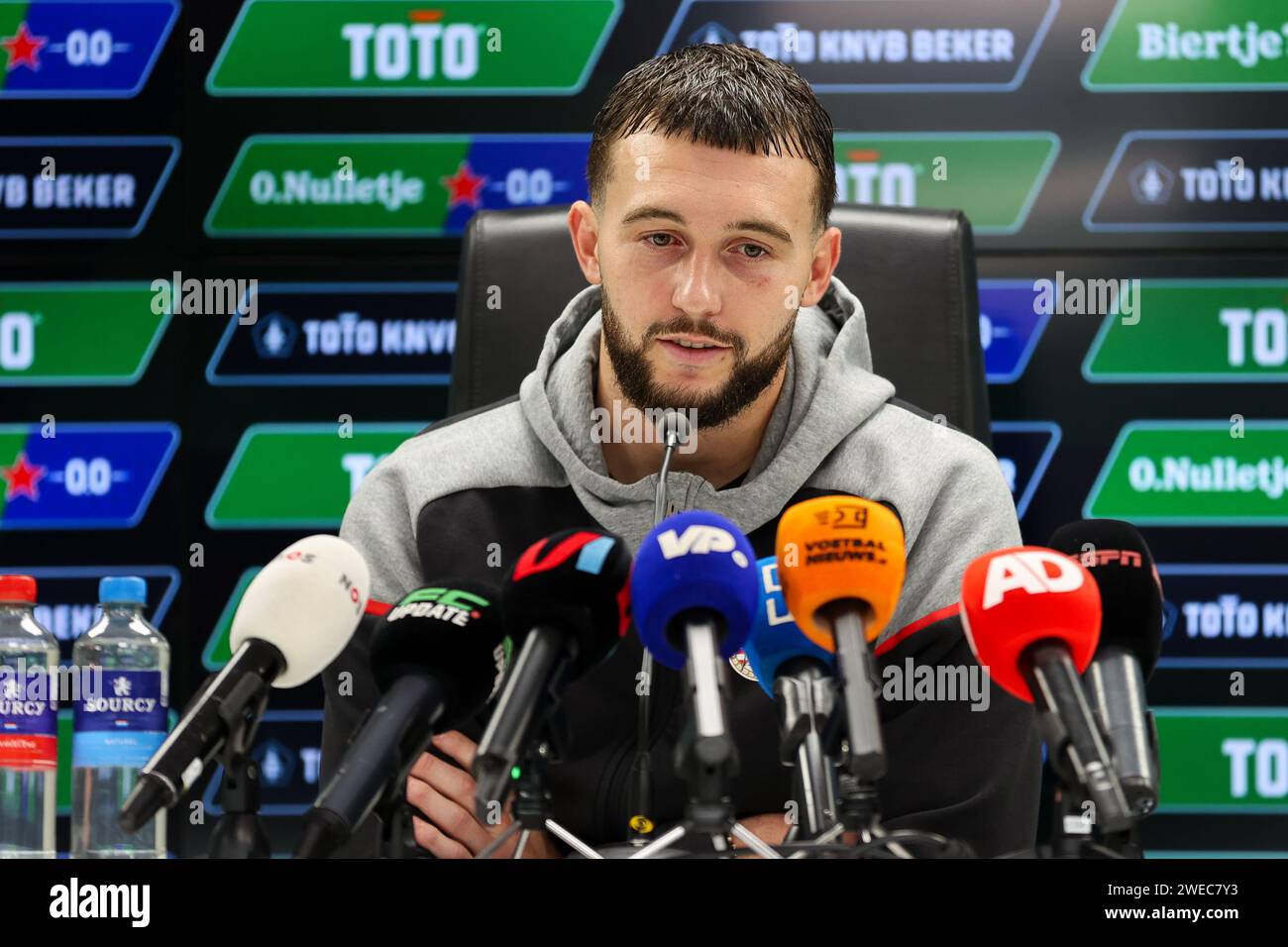 Rotterdam, Netherlands. 24th Jan, 2024. ROTTERDAM, NETHERLANDS ...