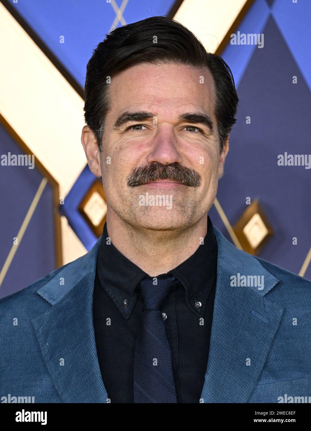 London, UK. January 24th, 2024. Rob Delaney arriving at the Argylle ...
