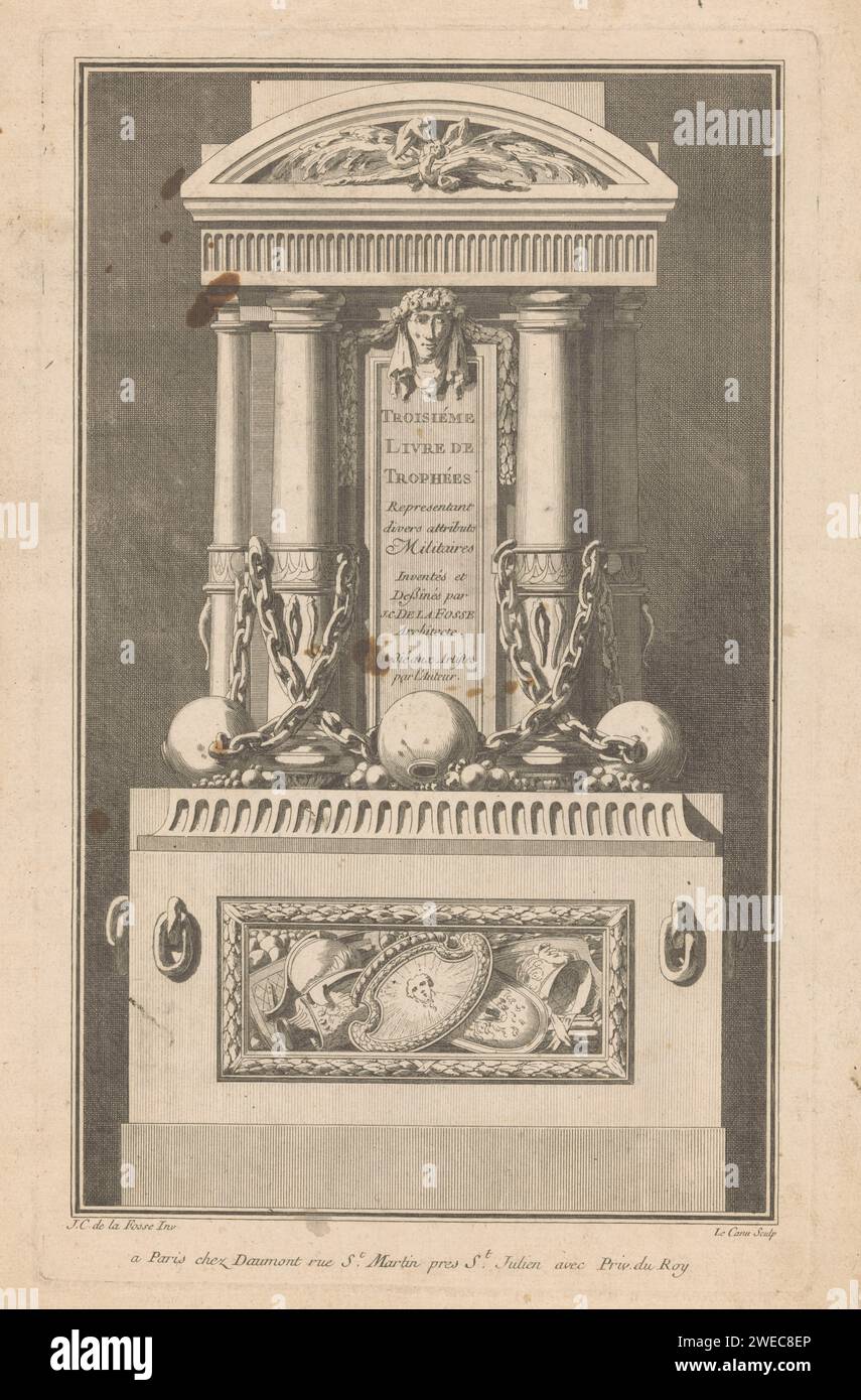 Altar with bullets, Jean Dominique Etienne Canu, After Jean Charles ...