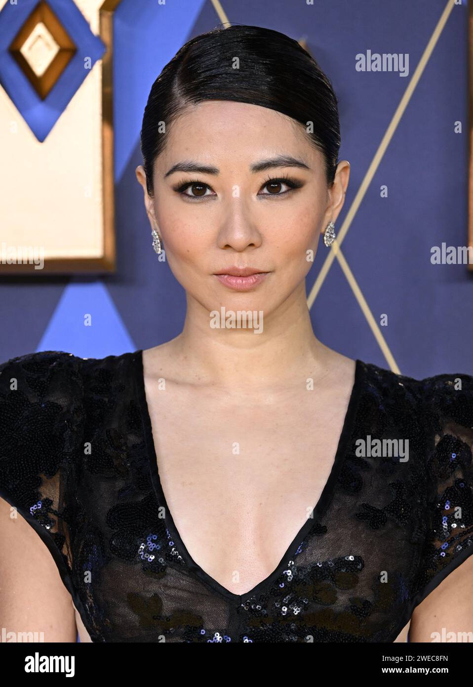 London, UK. January 24th, 2024. Jing Lusi arriving at the Argylle World ...