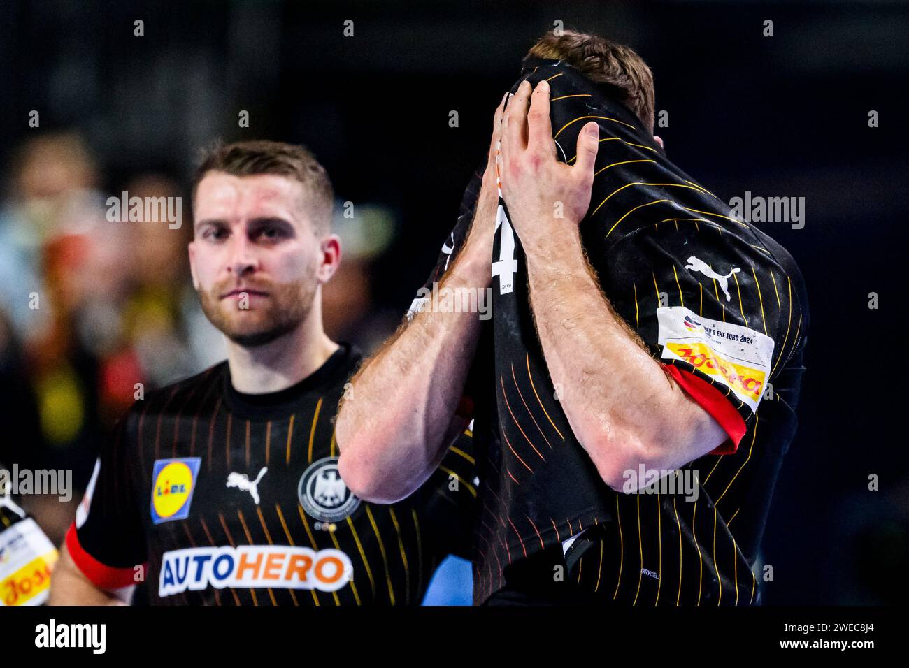 Cologne, Germany. 24th Jan, 2024. Handball: European Championship ...