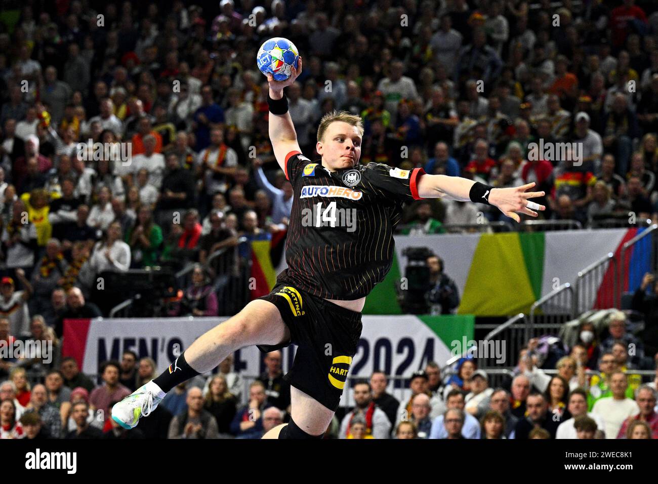 Cologne, Germany. 24th Jan, 2024. Handball: European Championship ...