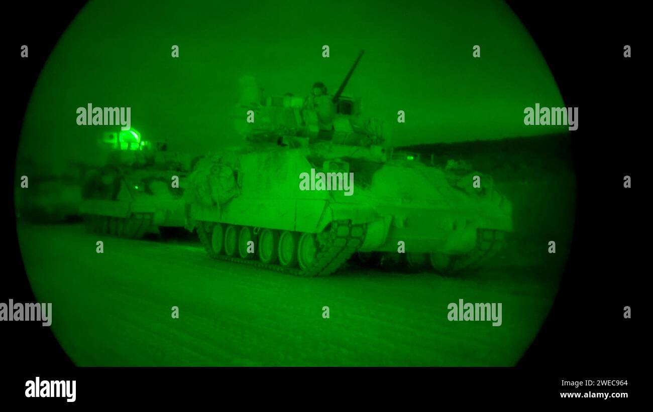 Armored cavalry assault vehicles hi-res stock photography and images ...