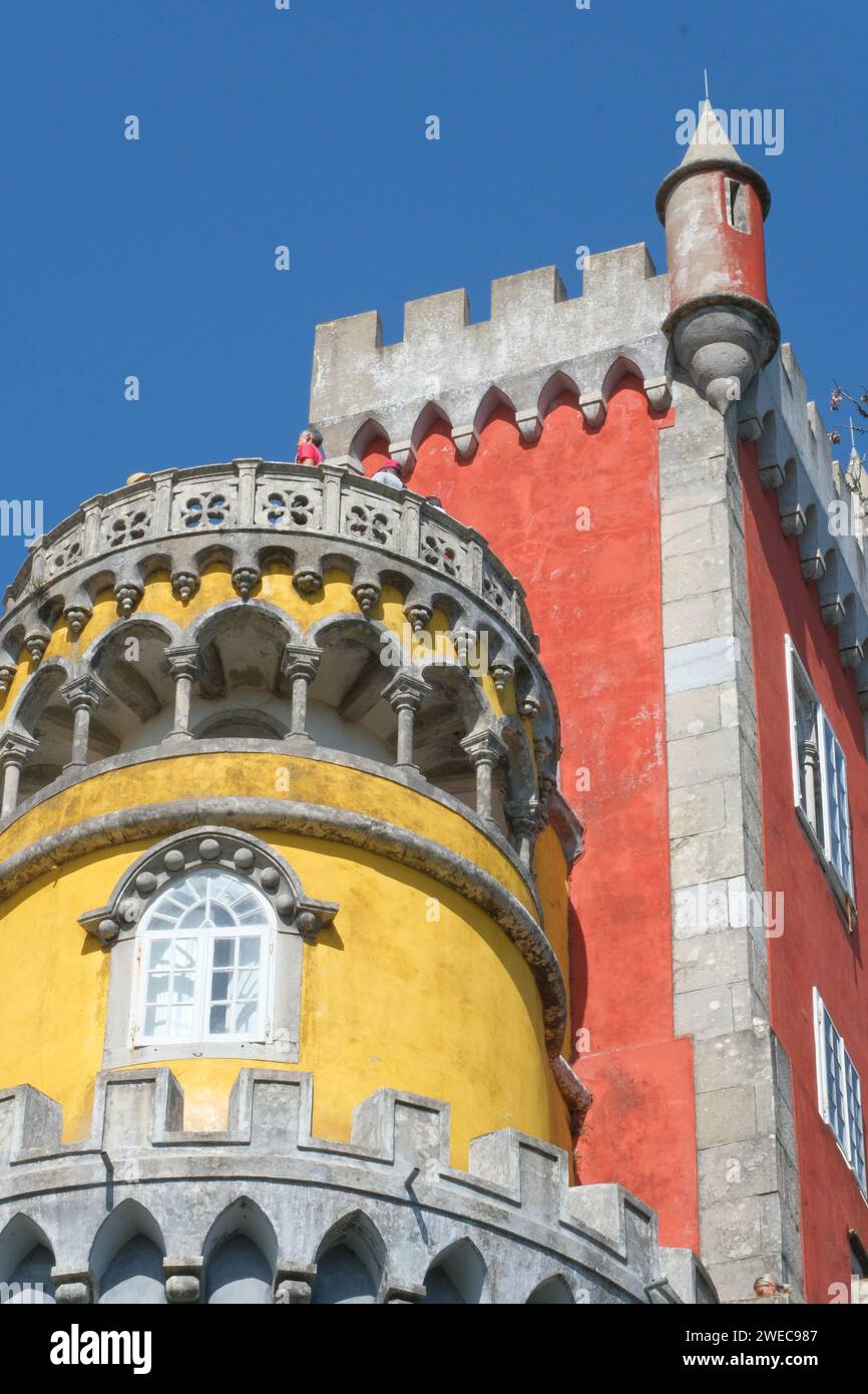 Step into history's embrace with the vibrant hues of a majestic castle ...