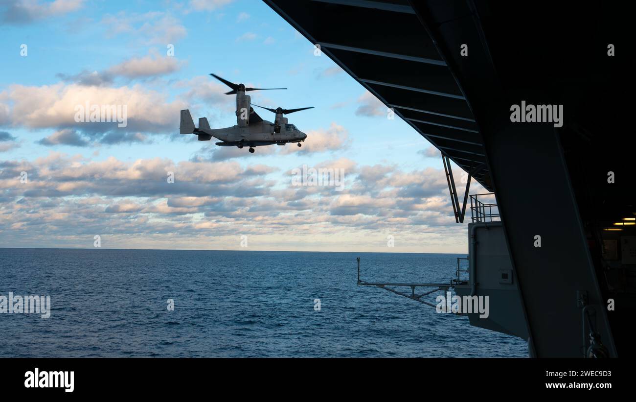 HX-21 Completes V-22 Osprey Sea Trials Aboard the HMS Prince of Wales ...