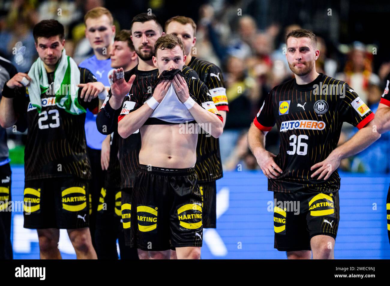 Cologne, Germany. 24th Jan, 2024. Handball: European Championship ...