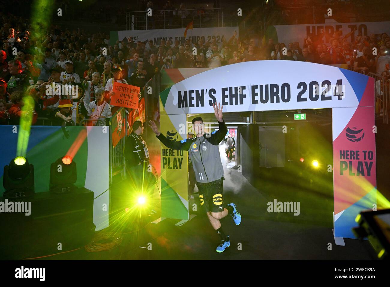 Cologne, Germany. 24th Jan, 2024. Handball: European Championship ...