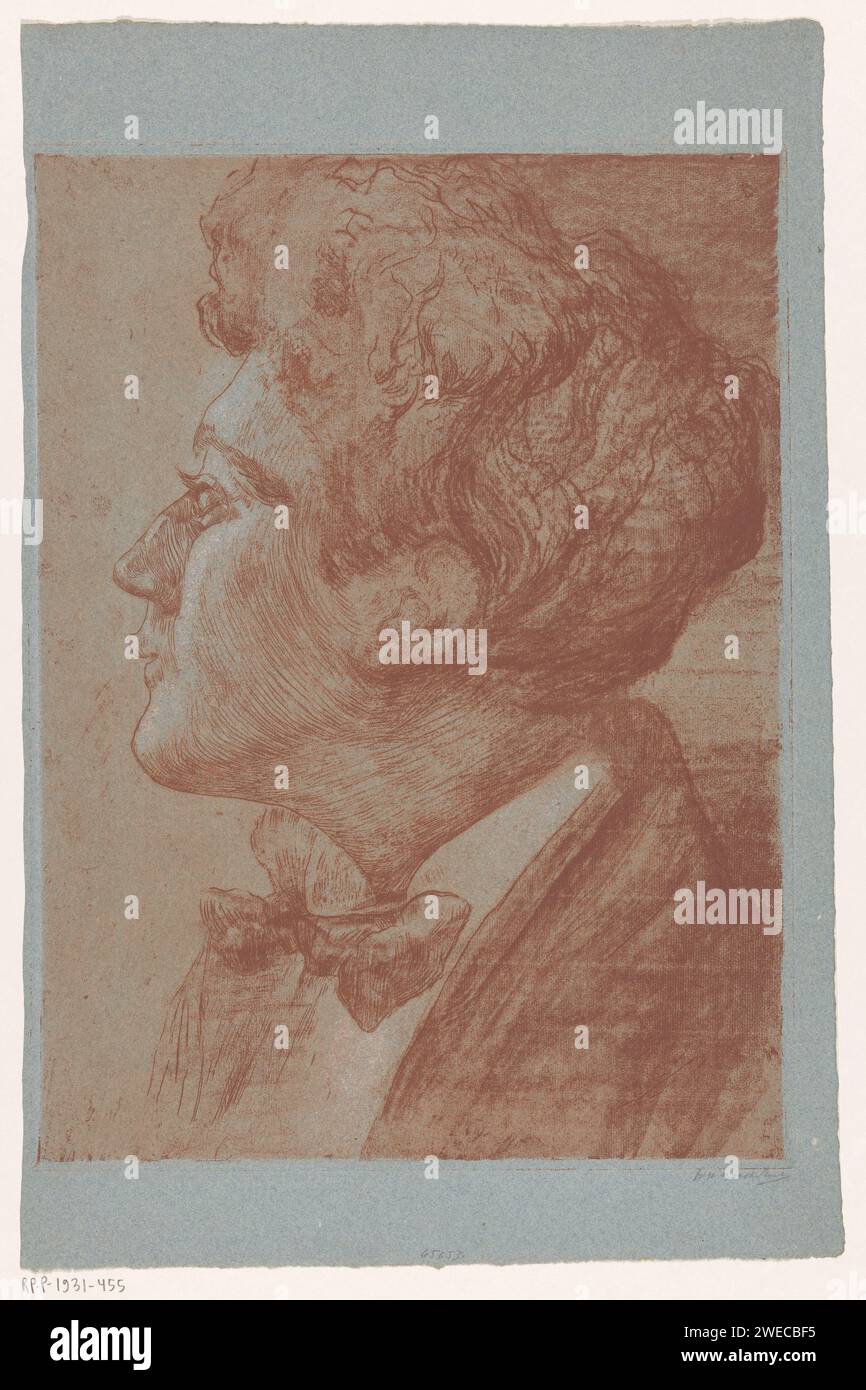 Portrait of an unknown man, Frederika Henriëtte Broeksmit, 1885 - 1931 ...