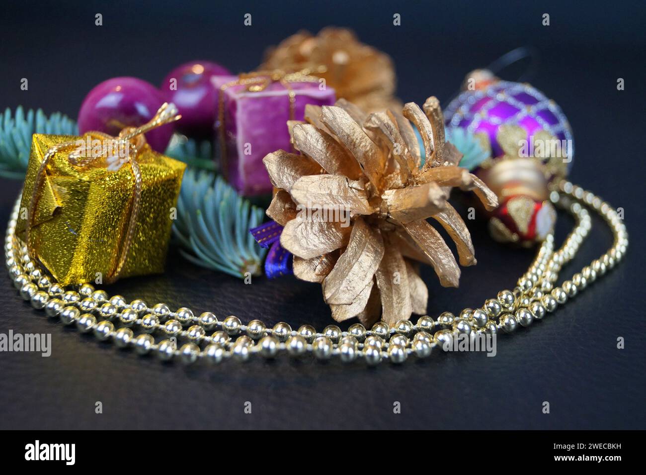 Colourful christmas decoration hi-res stock photography and images - Alamy