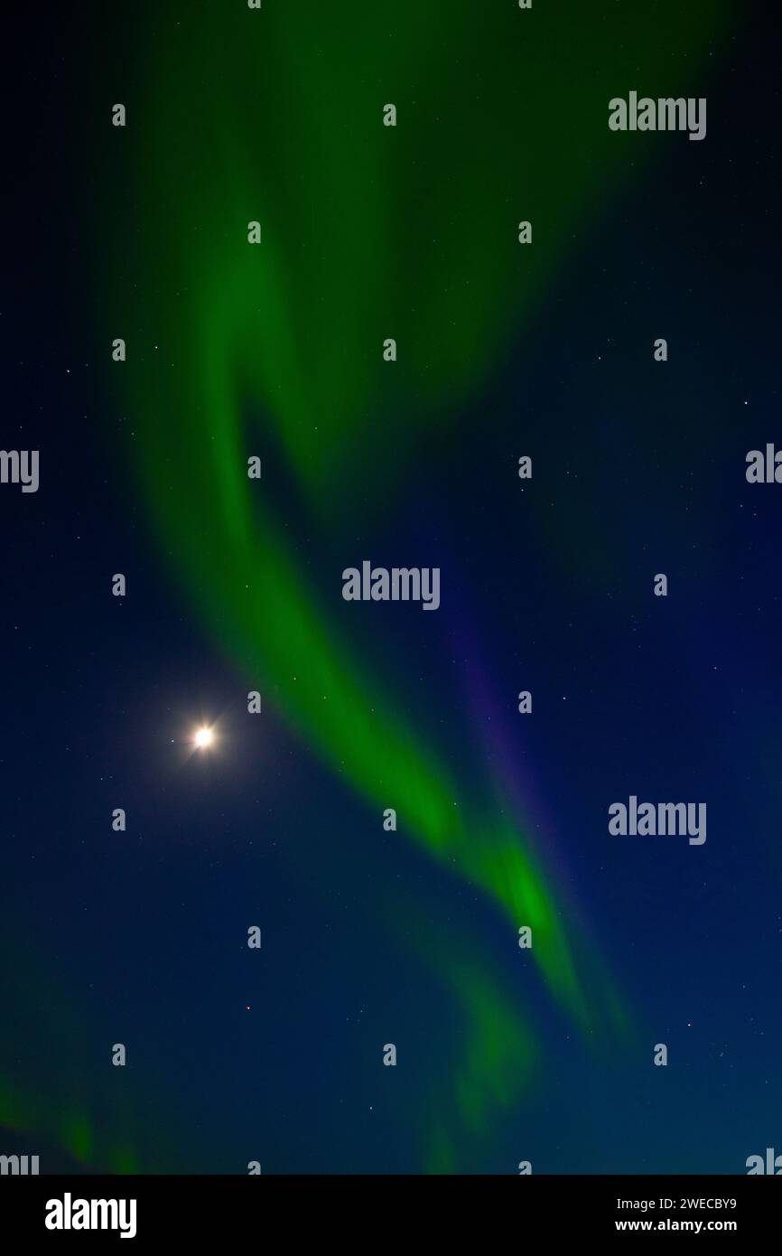 Beautiful Image of the Northern Lights in Iceland Aurora Borealis Stock ...