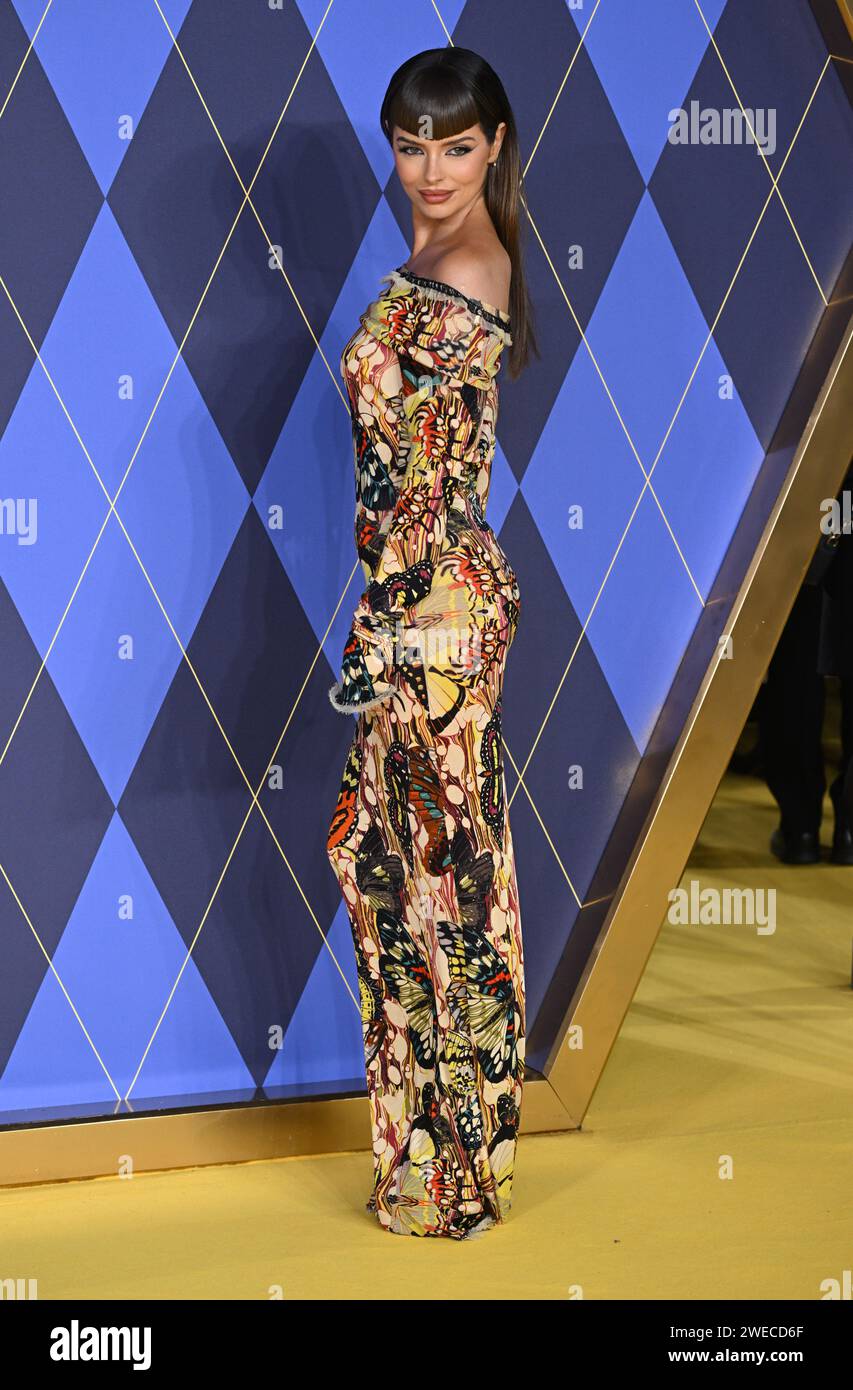 London, UK. January 24th, 2024. Maura Higgins arriving at the Argylle ...