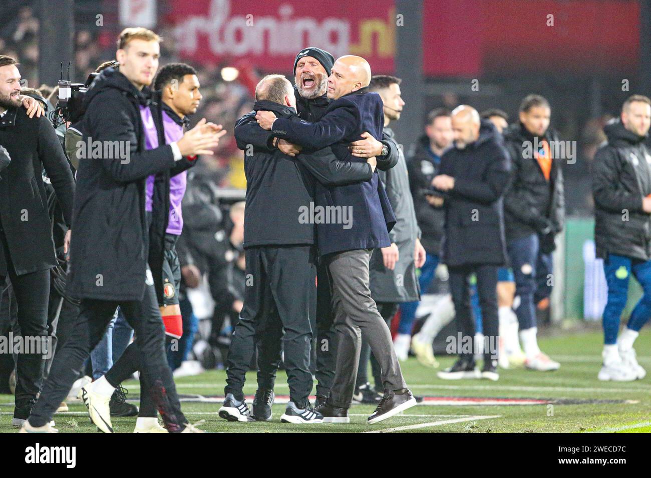 ROTTERDAM, 24-1-2024, Stadium de Kuip, Dutch TOTO KNVB Beker, 2023/2024 ...