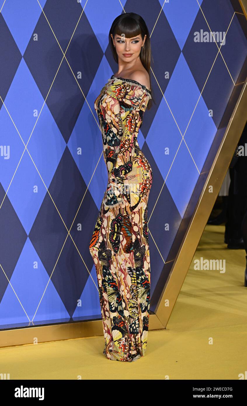 London, UK. January 24th, 2024. Maura Higgins arriving at the Argylle ...