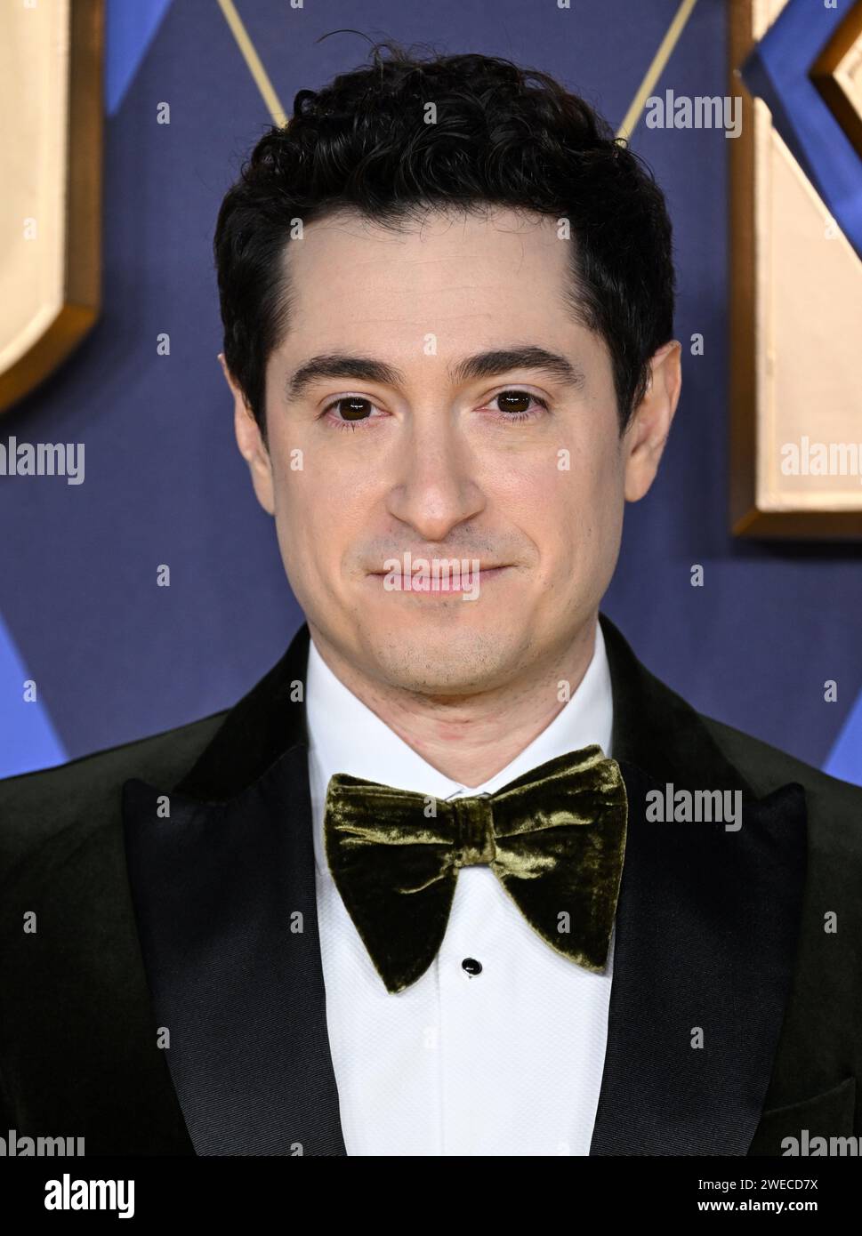 London, UK. January 24th, 2024. Jason Fuchs arriving at the Argylle ...