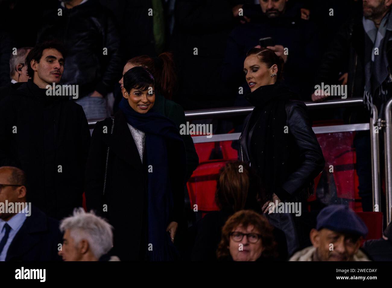 France. 25th Jan, 2024. Miss France Eva Gilles and Miss France Maeva ...
