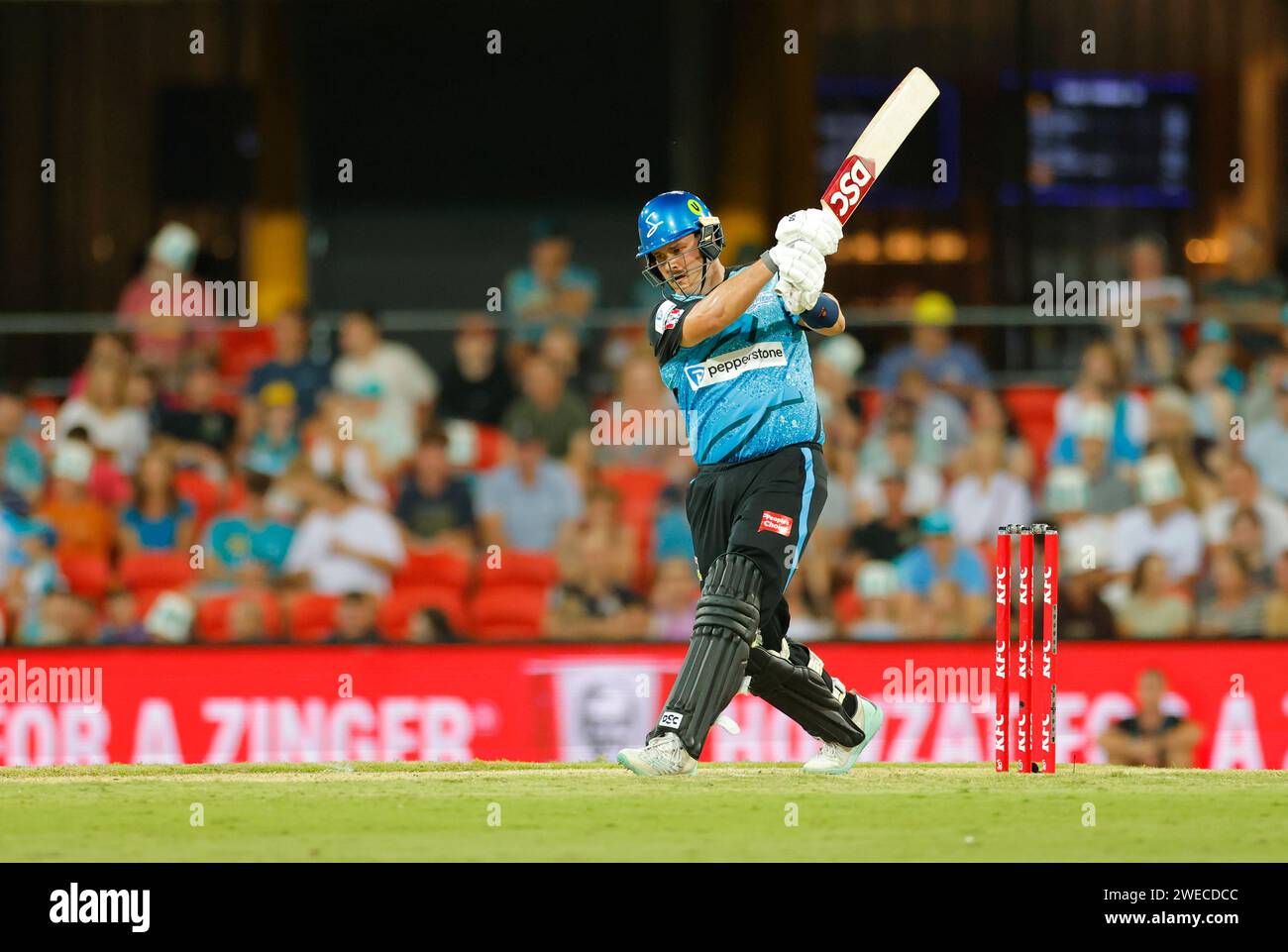 Gold Coast, Australia. 22nd Jan 2024. Ben Manenti (26 Adelaide) in ...