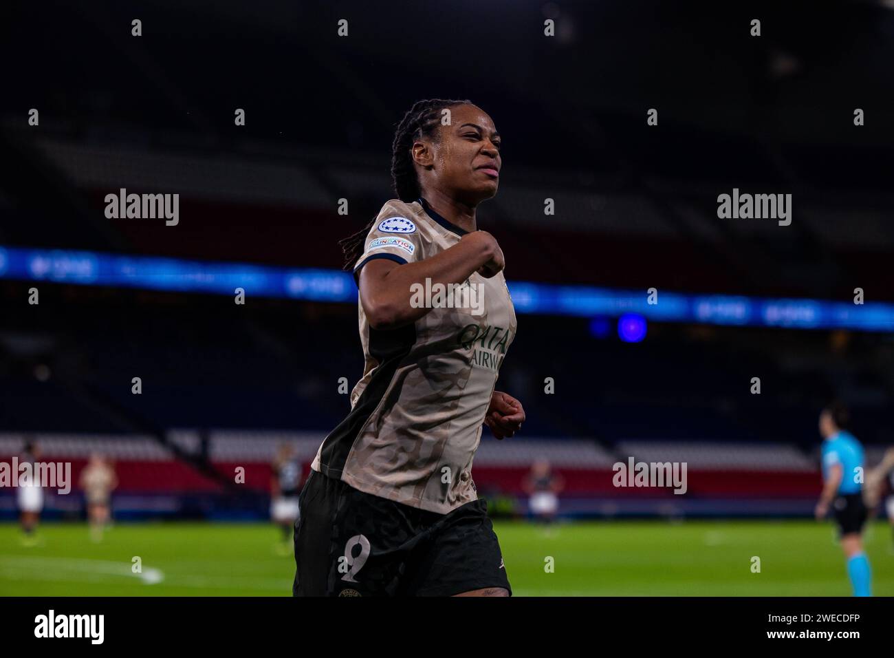 France. 25th Jan, 2024. Marie-Antoinette Katoto (9 PSG) celebrating ...