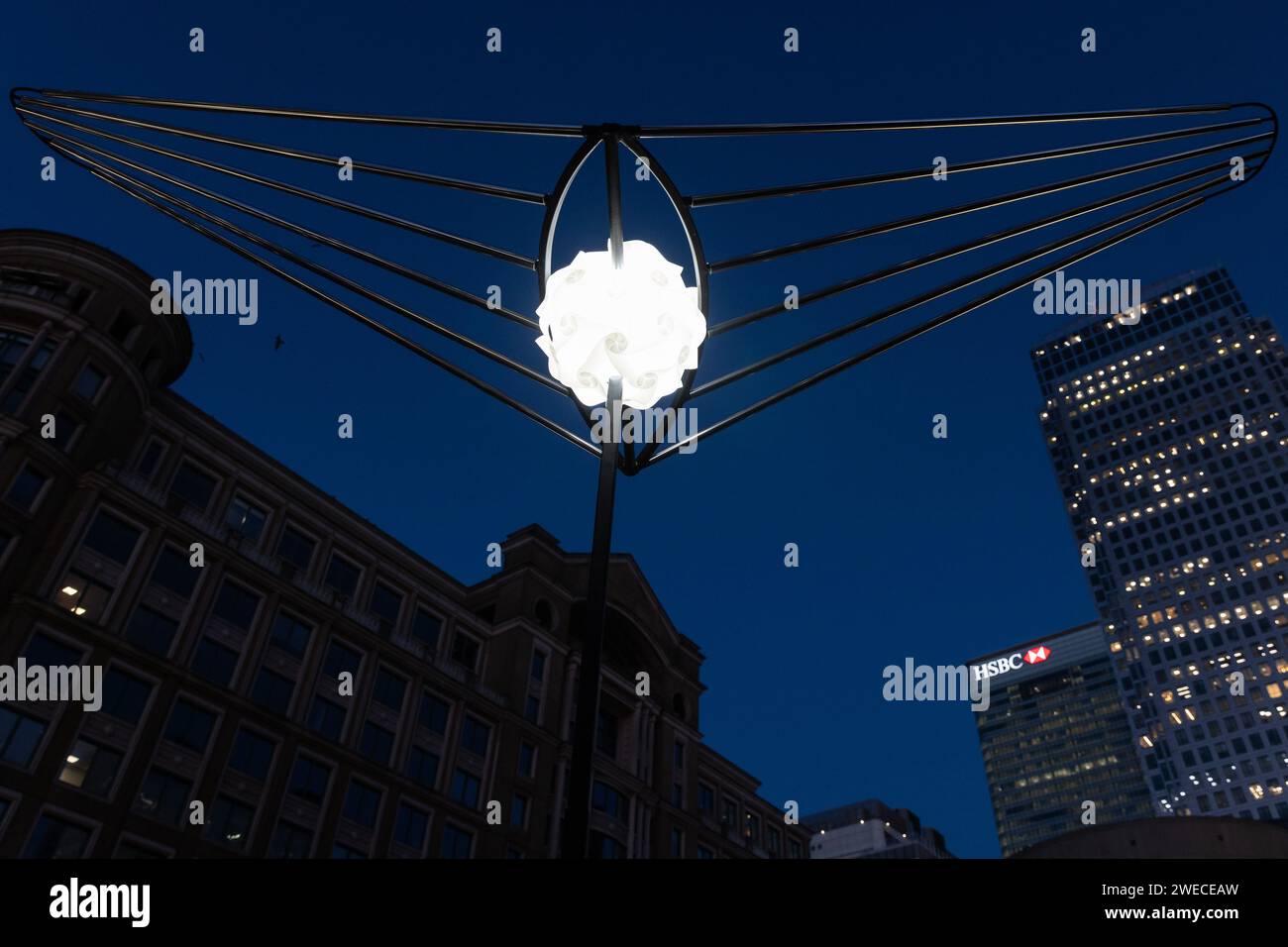 London, UK. 19th January, 2024. Part of Les Oiseaux by Simon Chevalier ...