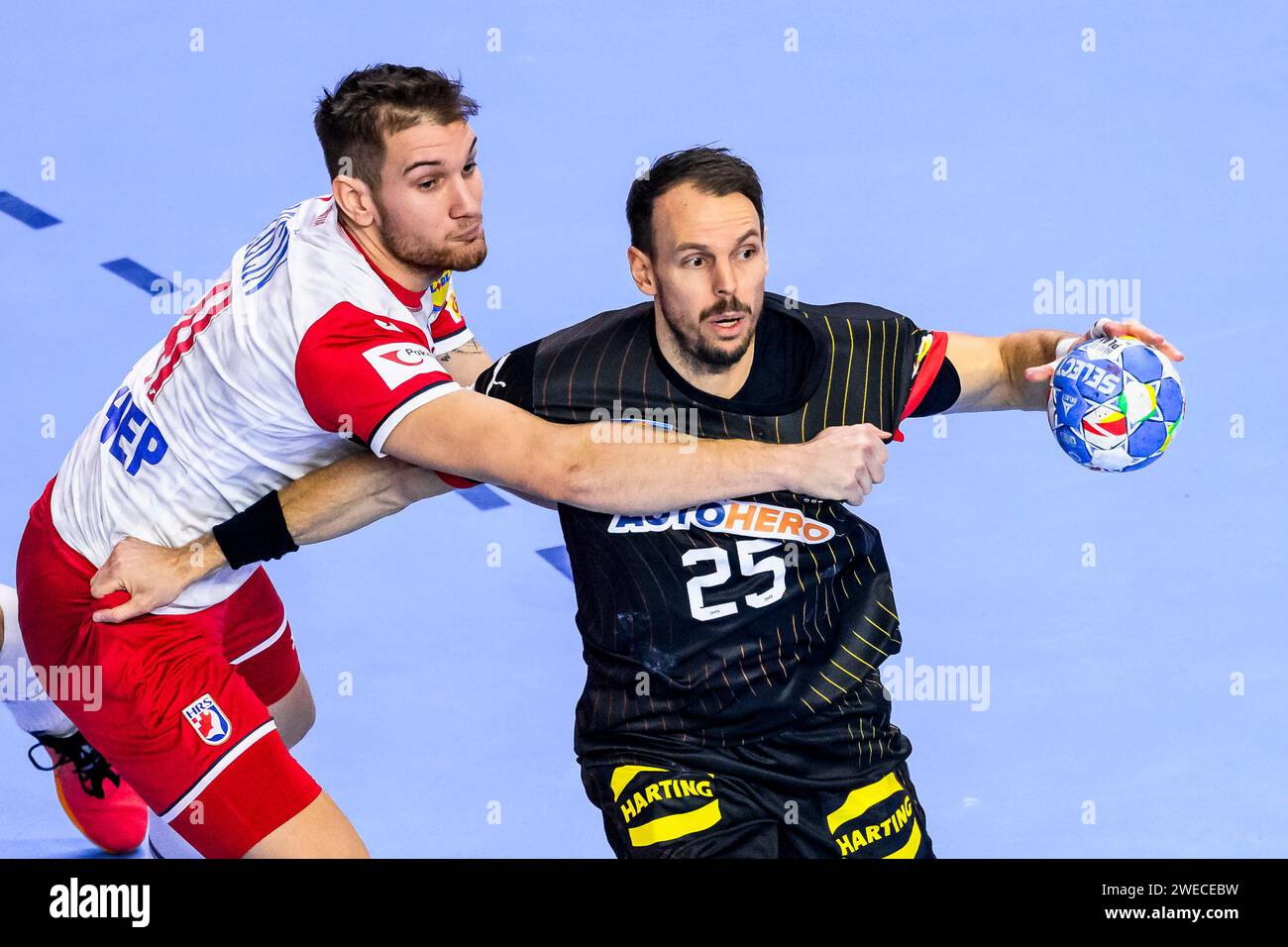 Cologne, Germany. 24th Jan, 2024. Handball: European Championship ...