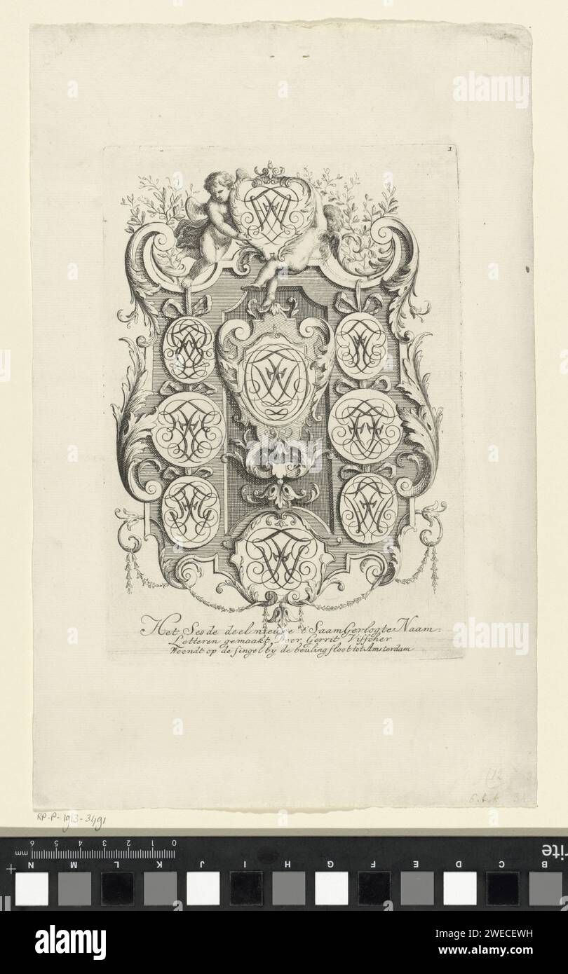 Nine monograms hi-res stock photography and images - Alamy