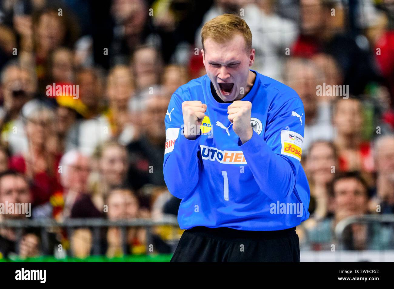 Cologne, Germany. 24th Jan, 2024. Handball: European Championship ...