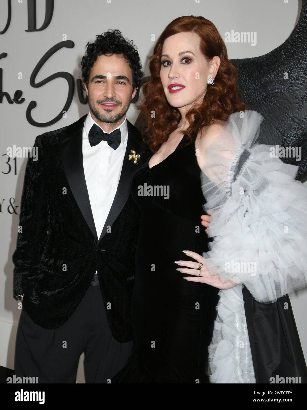 23 January 2024 - New York, New York - Zac Posen, Molly Ringwald at FX ...