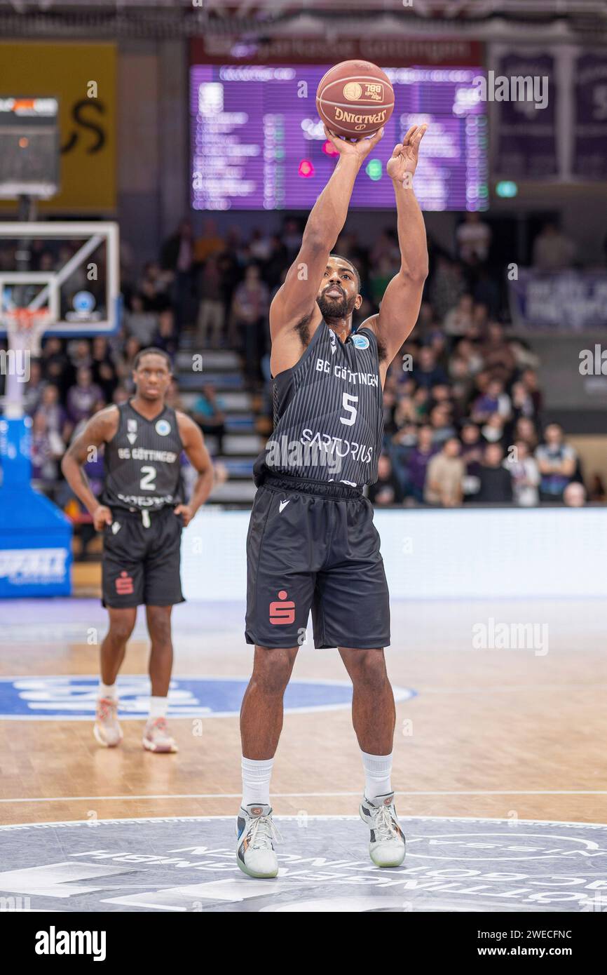 Göttingen, Deutschland 24. Januar 2024: FIBA Europe Cup - 2023/2024 ...