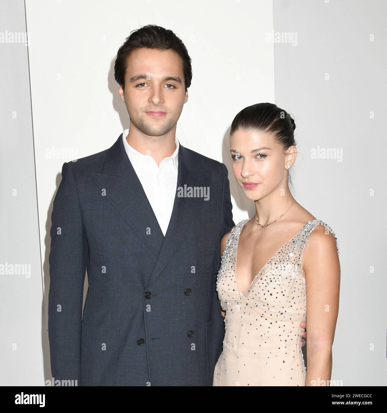 23 January 2024 - New York, New York - Donald Arthur, Phoebe Gates at ...