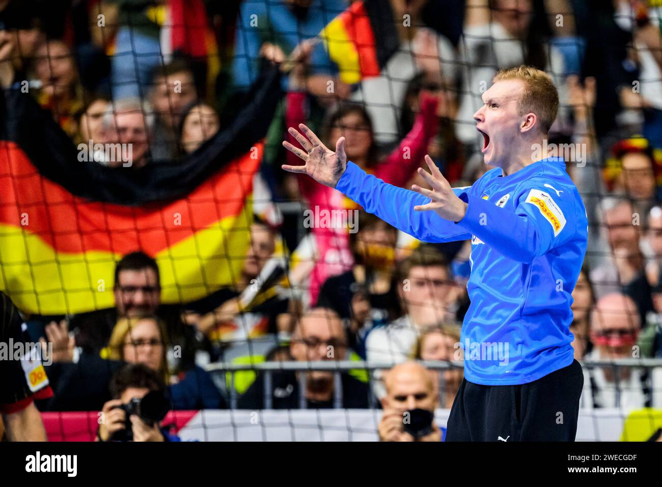 Cologne, Germany. 24th Jan, 2024. Handball: European Championship ...