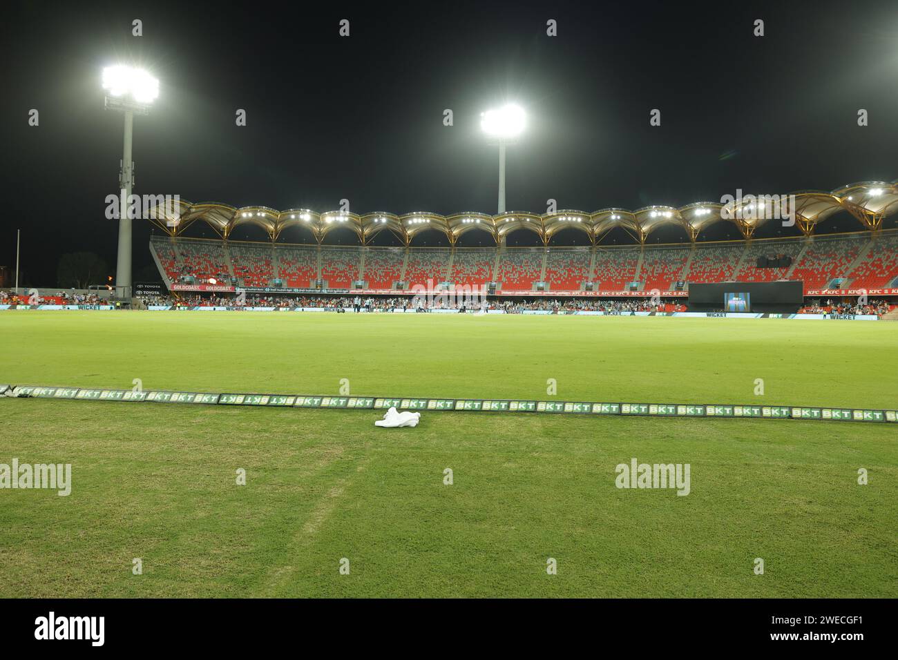 Gold Coast, Australia. 22nd Jan 2024. It’s all over as Brisbane Heat ...