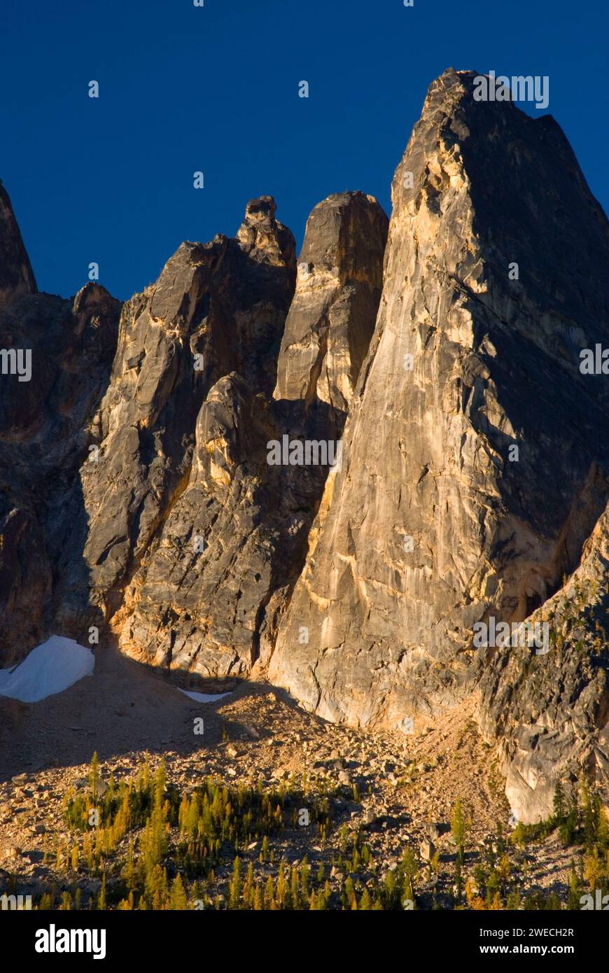 Liberty Bell Mountain from Washington Pass Overlook, Okanogan National ...