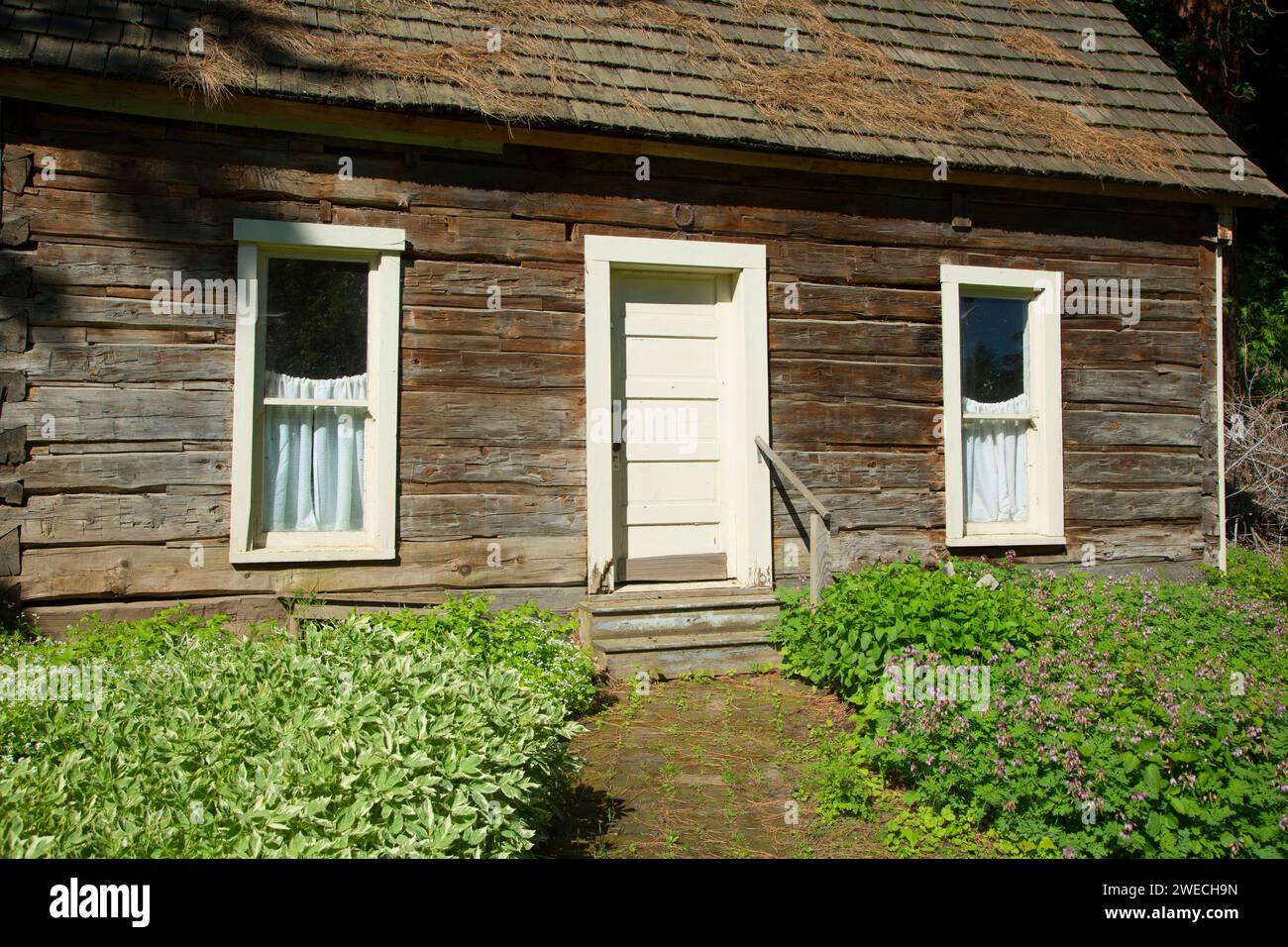 The Perkins Cabin, Perkins House National Historic Site, Colfax ...