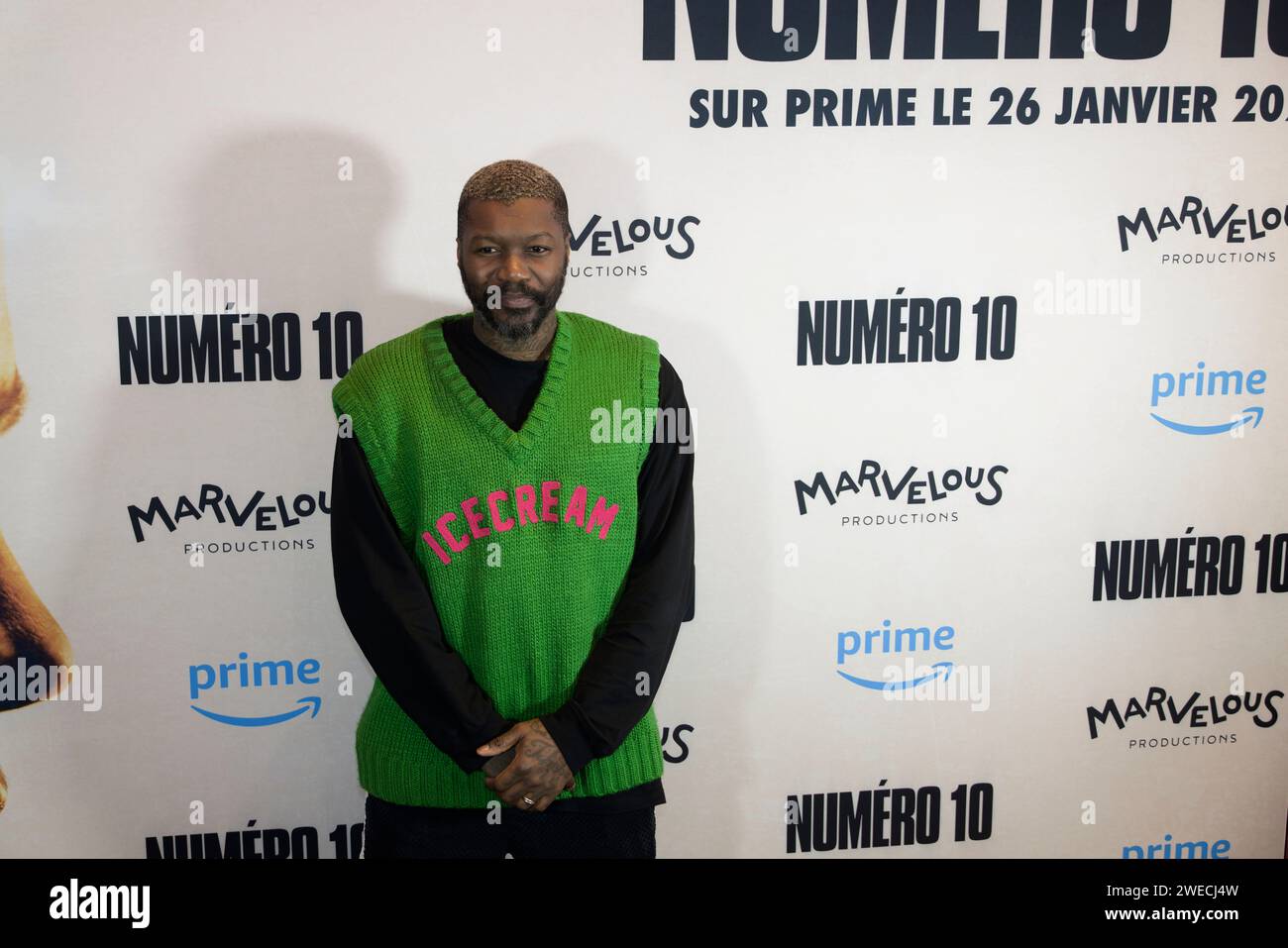Paris, France. 24th Jan, 2024. Djibril Cisse attends the NUMERO 10 ...