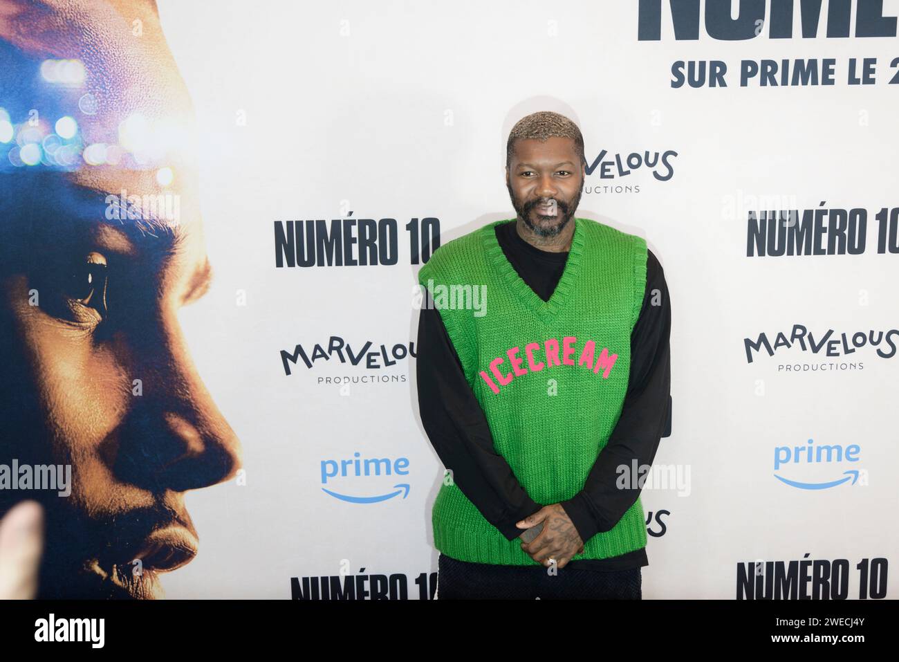 Paris, France. 24th Jan, 2024. Djibril Cisse attends the NUMERO 10 ...