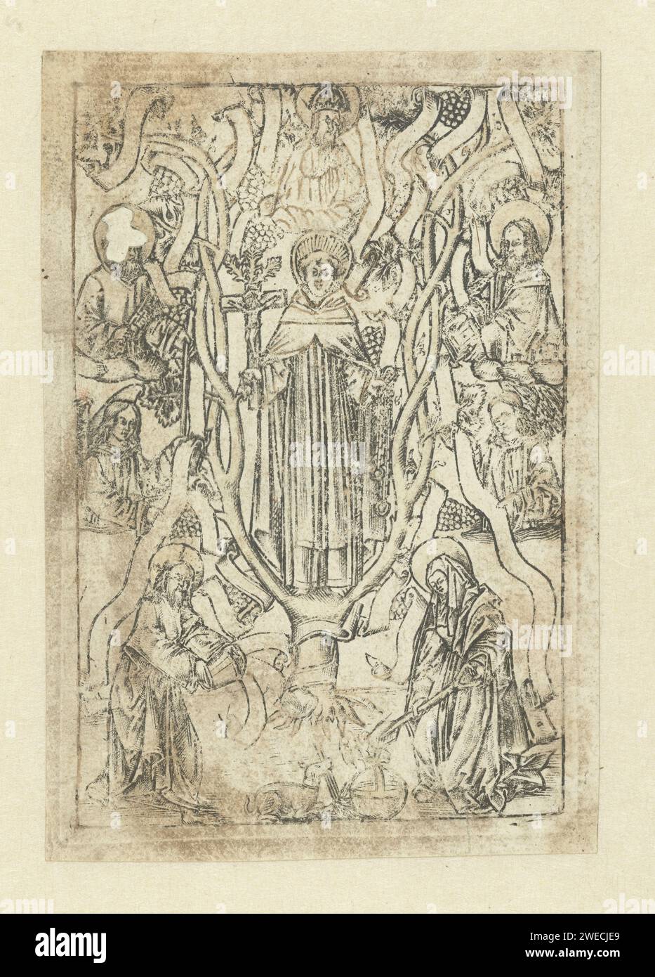 Holy Dominicus, monogrammist S (16th century) (attributed to), 1510 ...