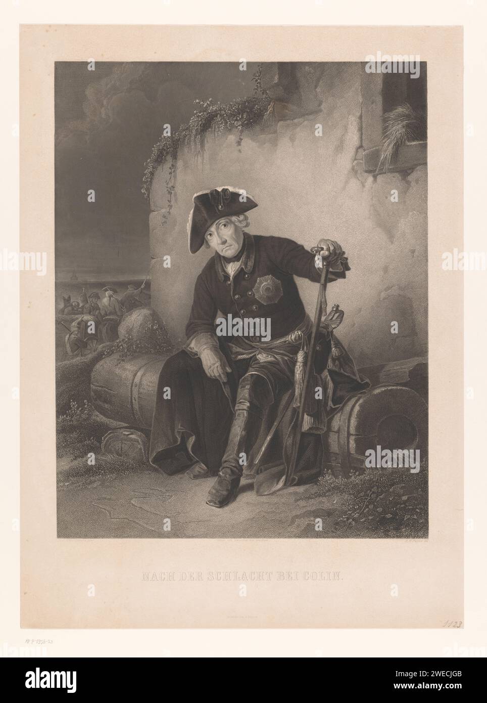 Austrian army under field marshal count leopold joseph von daun hi-res ...