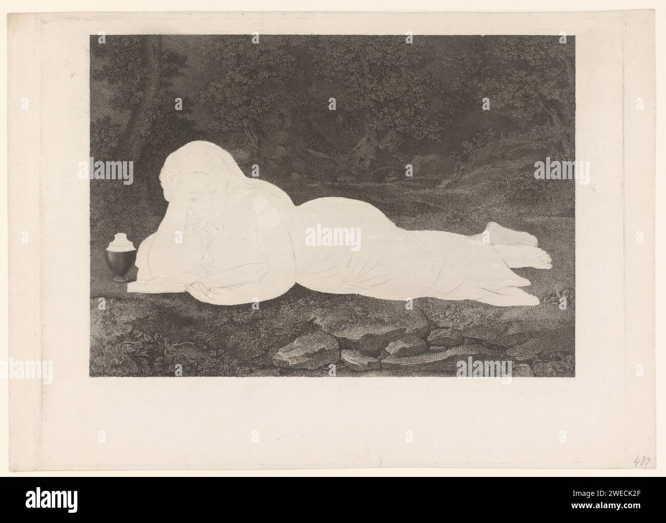 Mary magdalene reading hi-res stock photography and images - Alamy