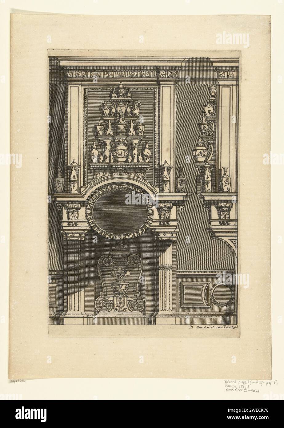 Subsema, Daniël Marot (I), After 1703 - Before 1800 The chimney ate ...