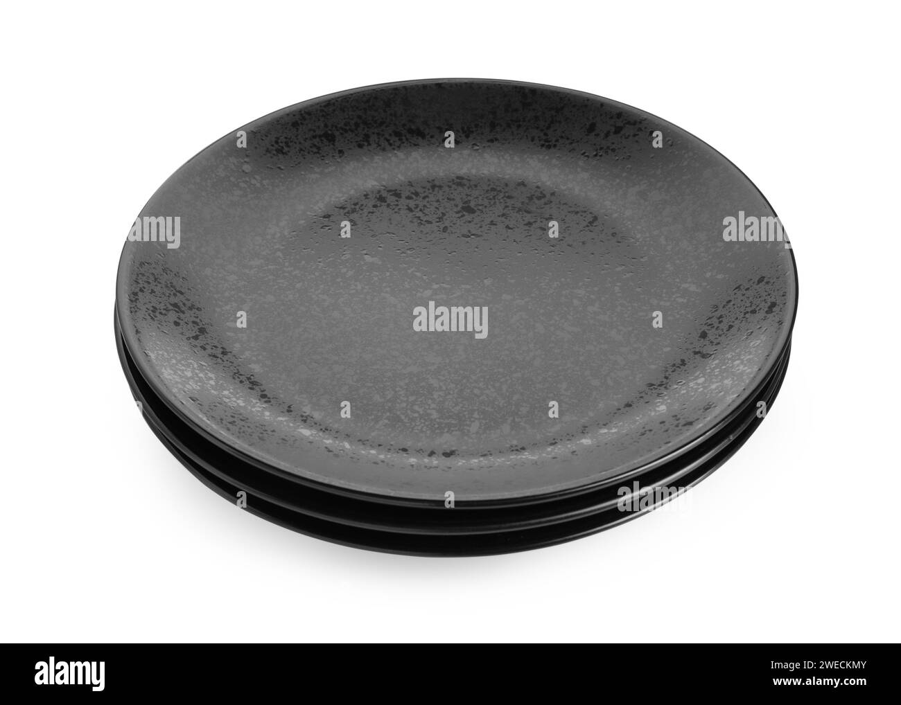 Plates dinnerware Black and White Stock Photos & Images - Alamy